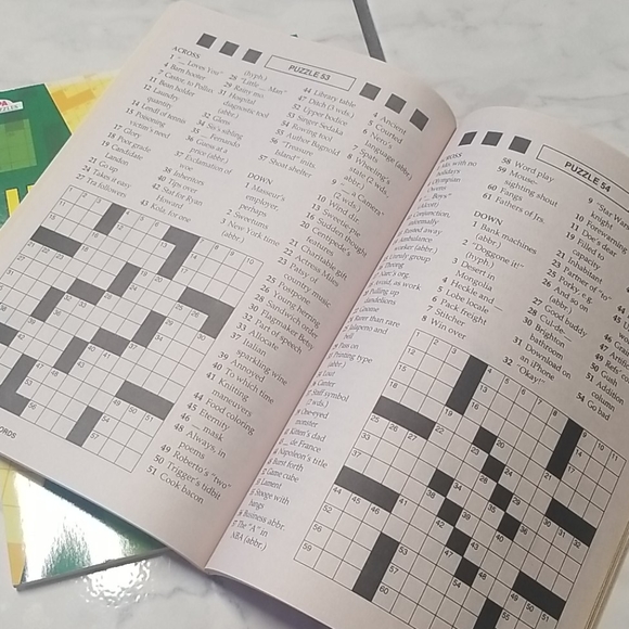 Kappa | Games | Crossword Puzzles Books New | Poshmark